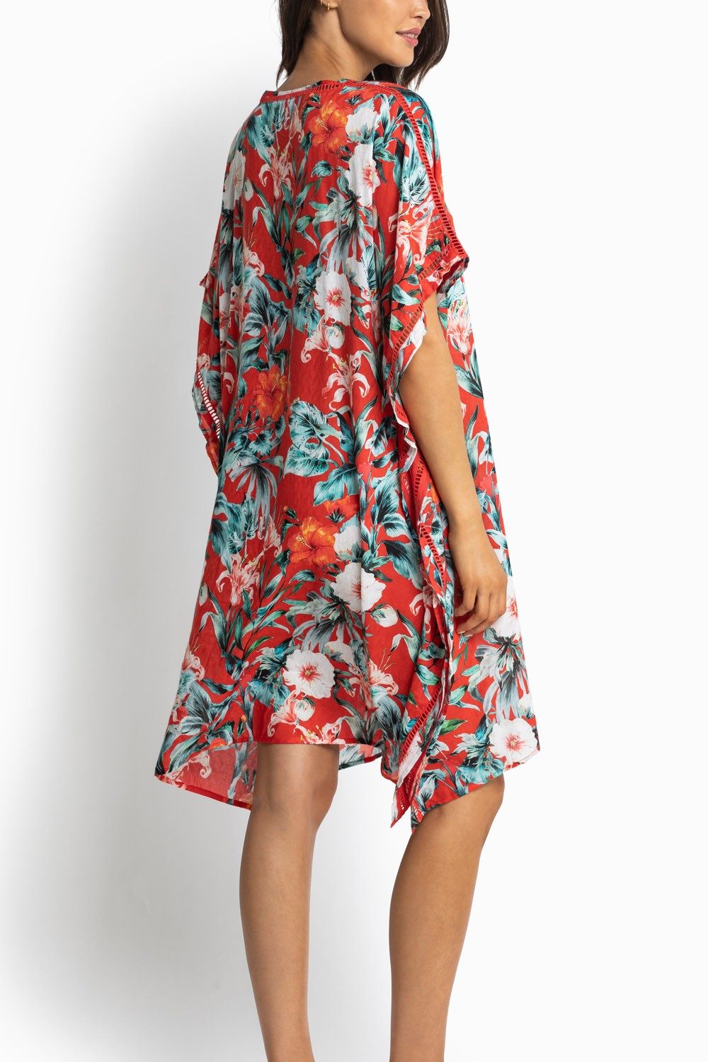 Jantzen Iluka V-neck Kaftan Rose