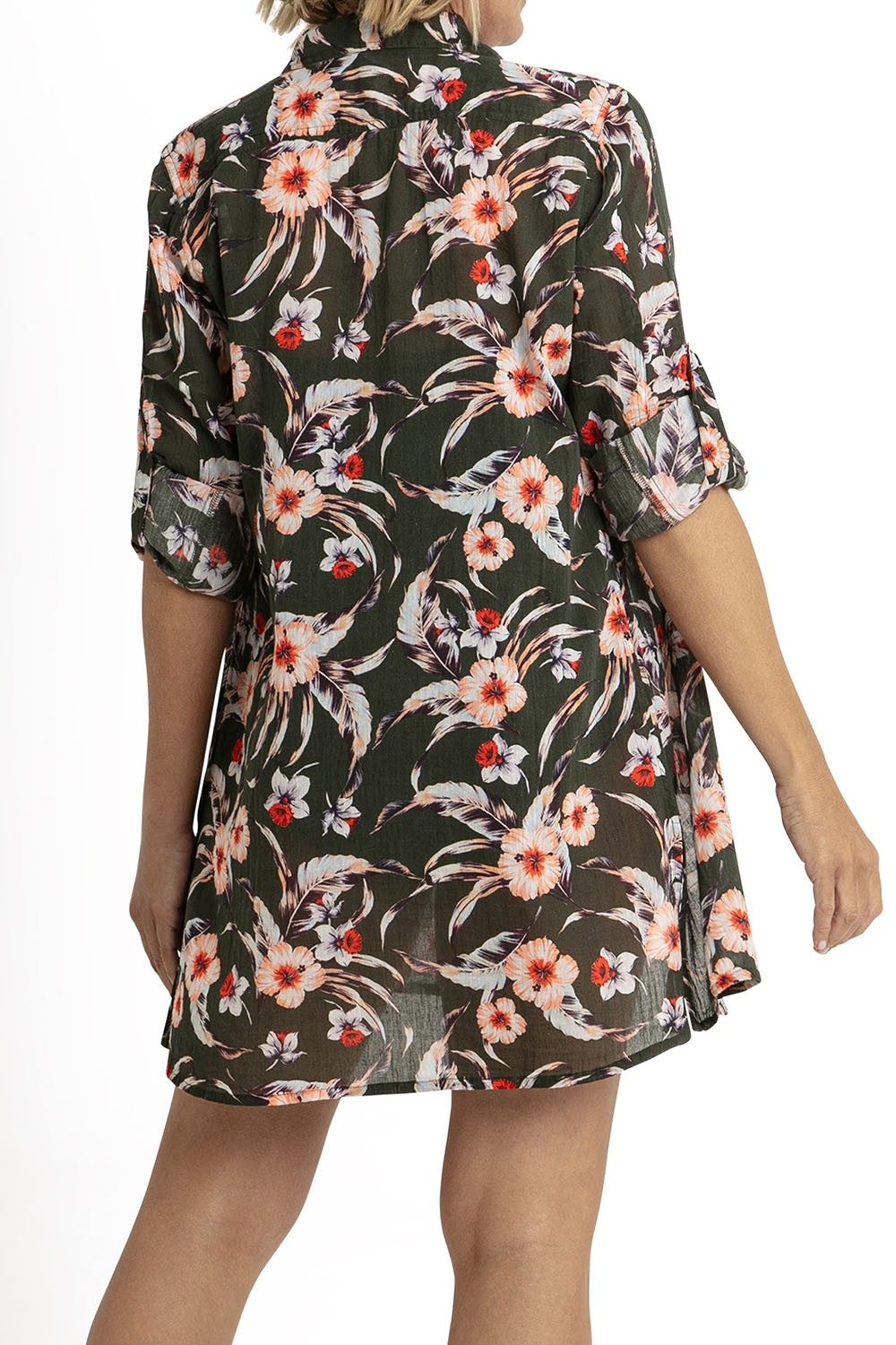 Jantzen Amari Button Through Shirt Forest