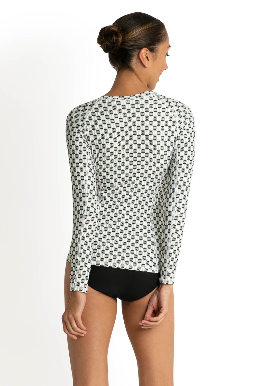 Sunseeker Crete Long Sleeve Rashie Forest